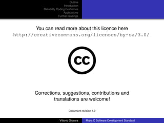 Misra C Software Development Standard | PDF