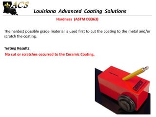 LACS Ceramic Coating Presentation (Shared File) | PDF