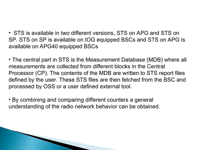 27025315534946849-2G-KPI-Description.ppt | Telecommunications Industry ...