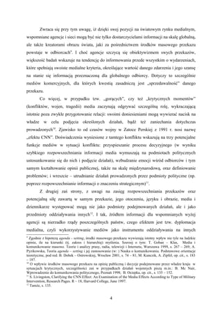 Globalny przepływ informacji i propagandy. Atak terrorystyczny na USA z 11 września 2001 r. jako ...