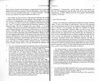 New Phenomenology A Brief Introduction Schmitz Hermann | PDF