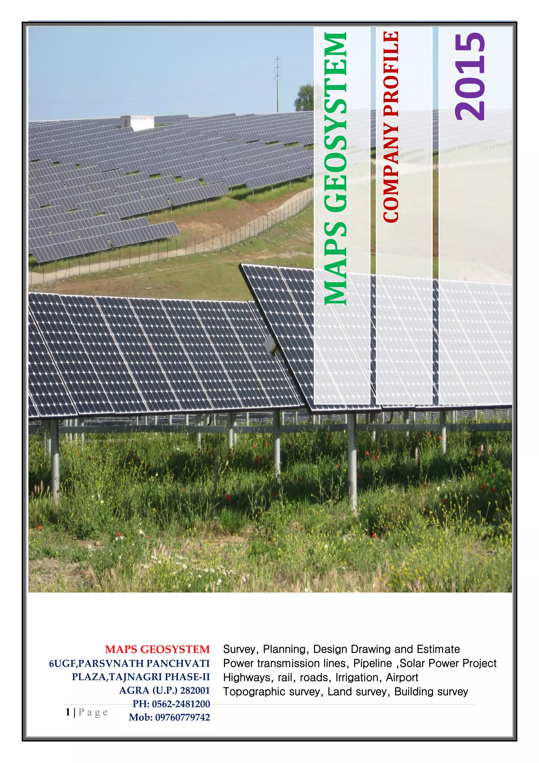 MAPS GEOSYSTEM PROFILE 2015 | PDF