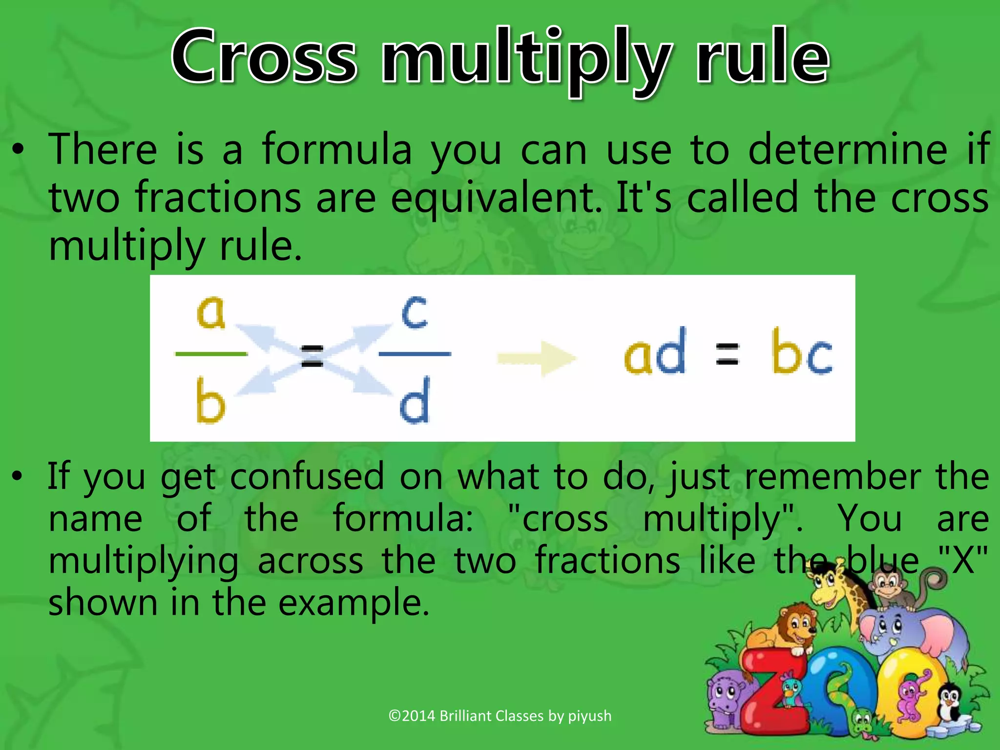 Teaching equivalent fractions 1 | PPTX
