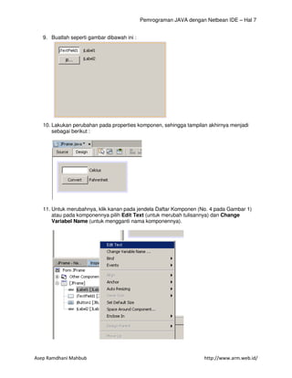 270610 arm pemrograman_java_dengan_netbean_ide | PDF
