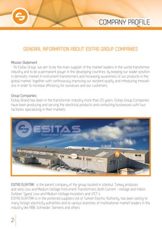 akım trafosu, gerilim trafosu esitaş | PDF