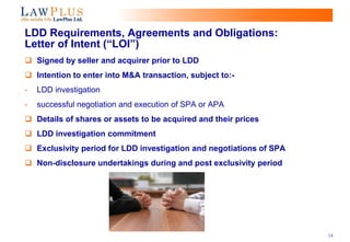LDD.cross border m&a transactions | PPT