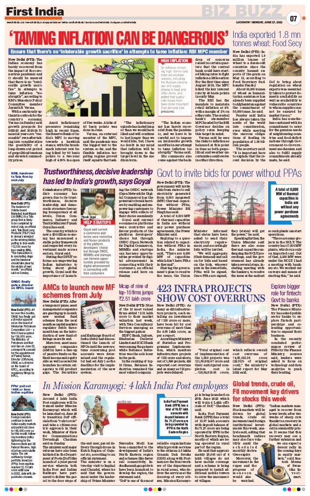 27062022_First India Lucknow.pdf | Hinduism | Religion & Spirituality