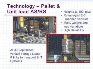 ASRS - Rev3 Value Proposition in Supply Chain | PPT