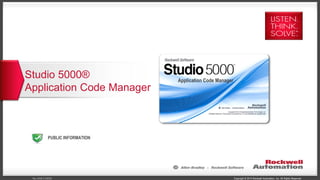 rockwell software studio 5000-lva1-app6892 | PDF
