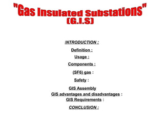 27072013140225 gas-insulated-substations | PPT