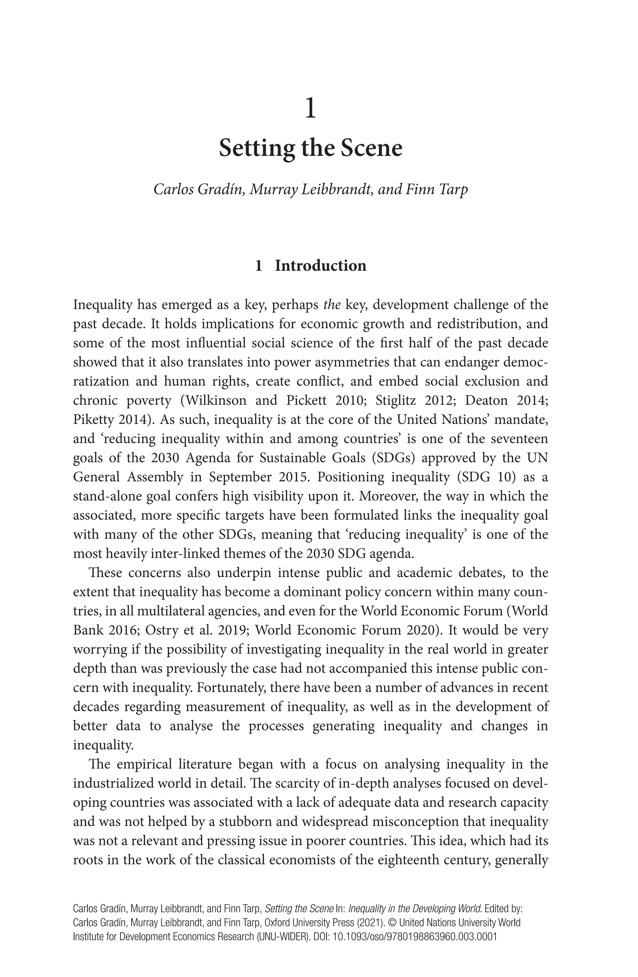 Inequality in the Developing World Carlos Gradín | PDF