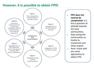 27 0915 1_oxfam_introduction on fpic | PDF | Business and Finance