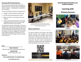 Education Program Brochure | PPT