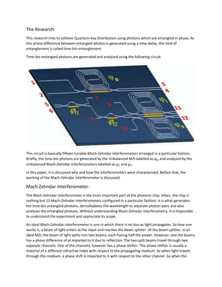 Looking into a quantum entanglement photonic chip | PDF