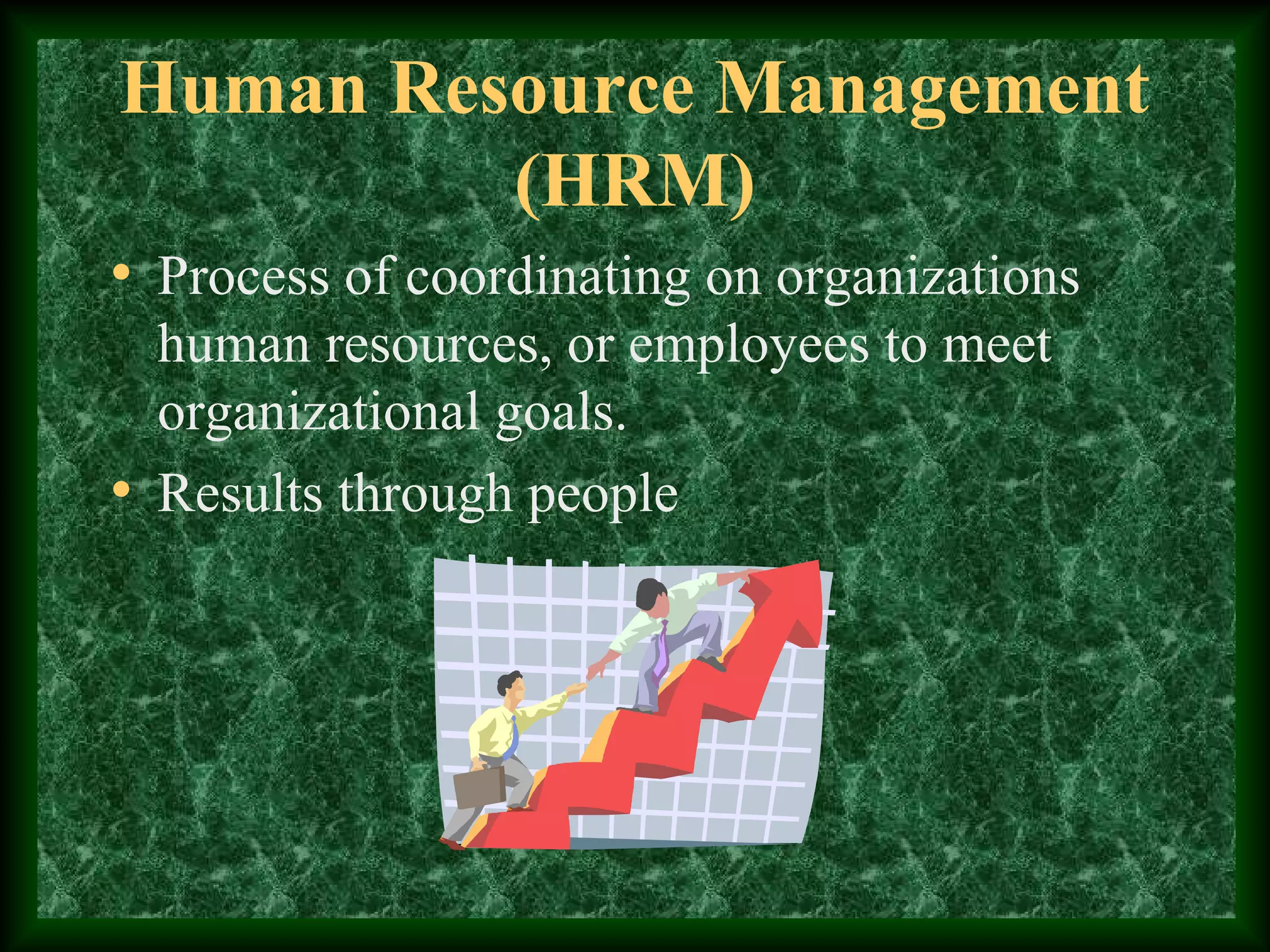 Human Resource Management Ppt