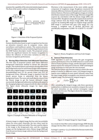 Gait Recognition for Person Identification using Statistics of SURF | PDF