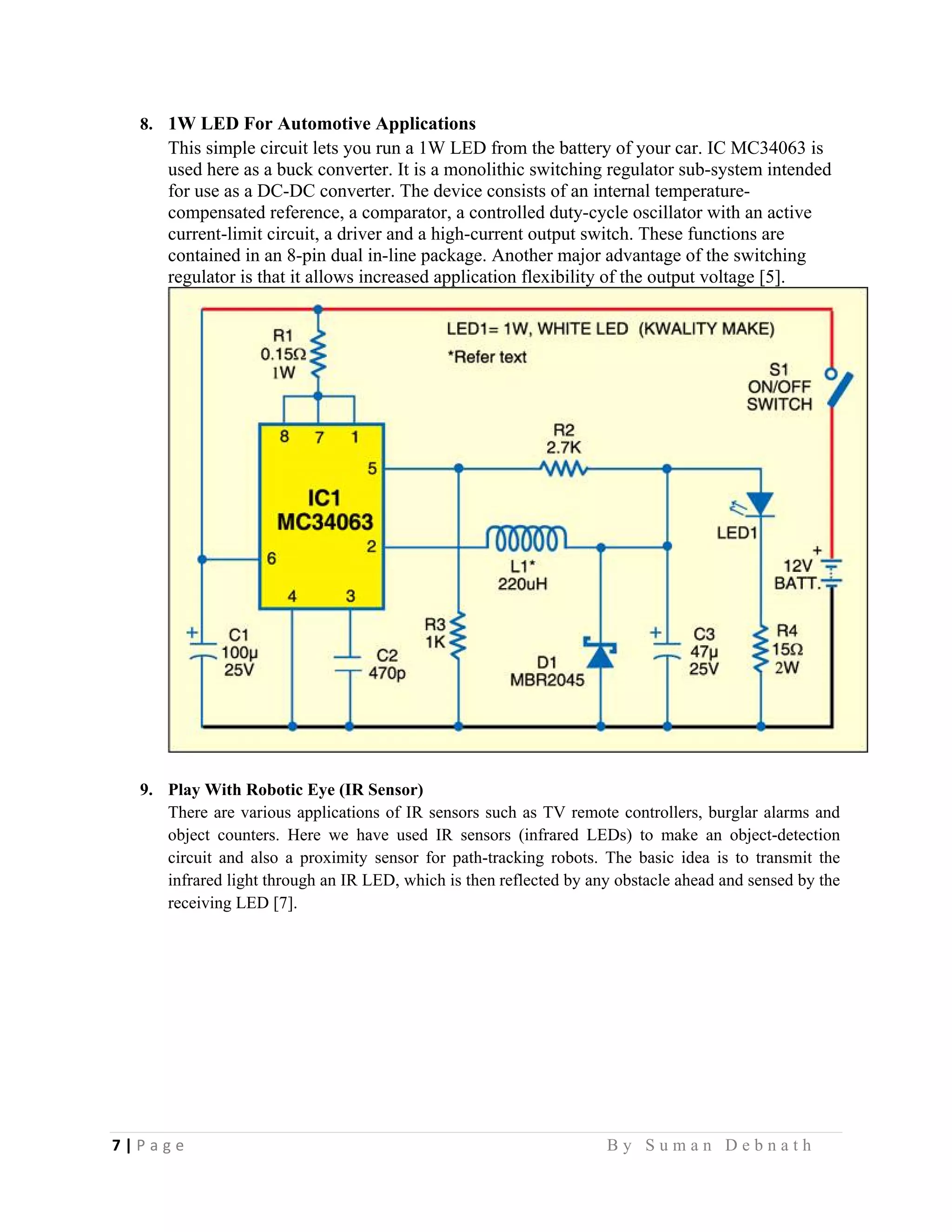 270 mini electronics project with circuit diagram ( pdf drive ) | PDF