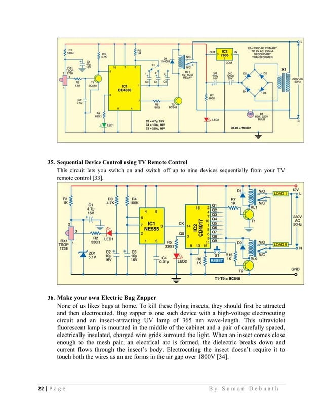 270 mini electronics project with circuit diagram ( pdf drive ) | PDF