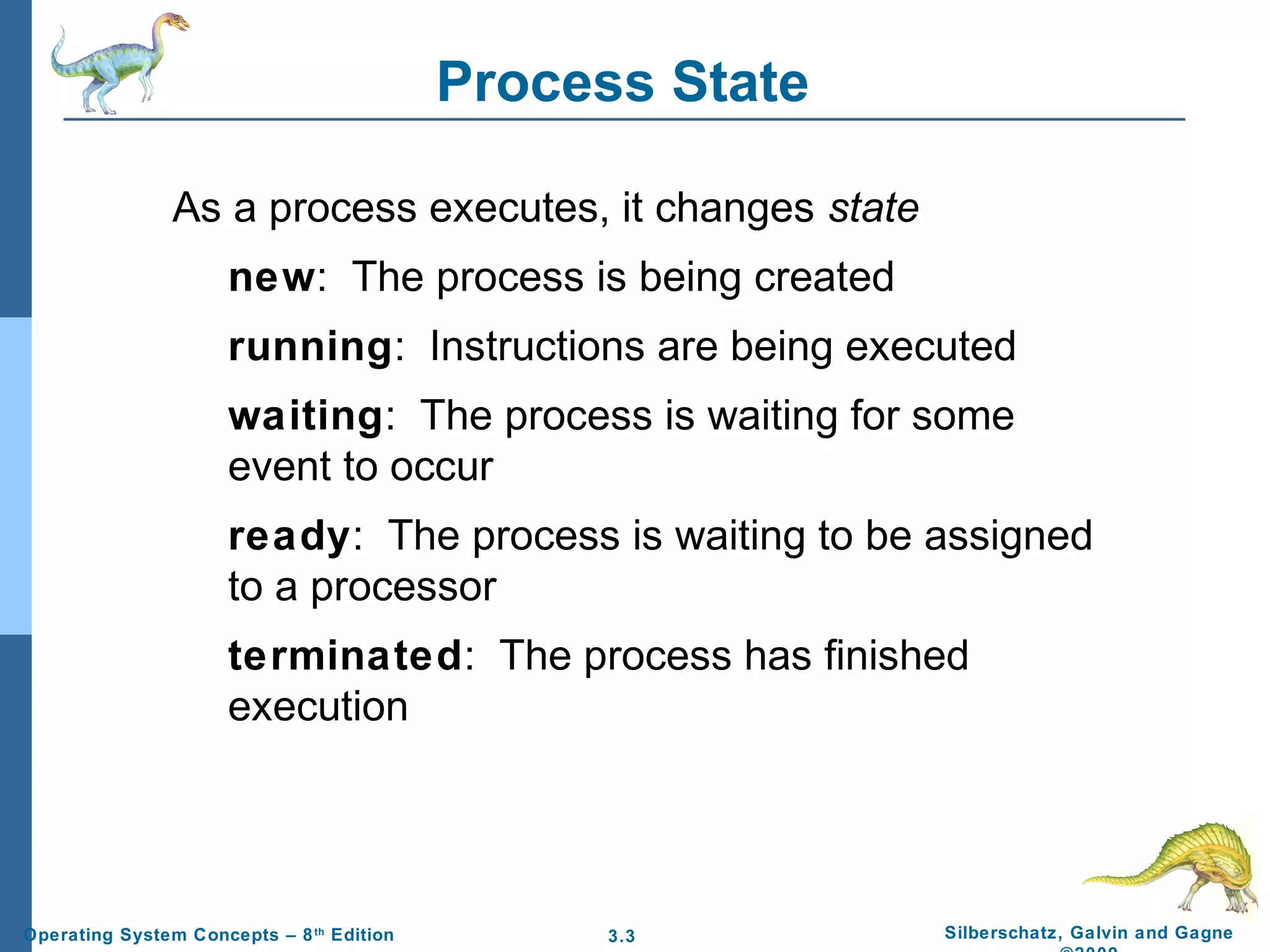 Process Threads Operating System Ppt Operating Systems Computer