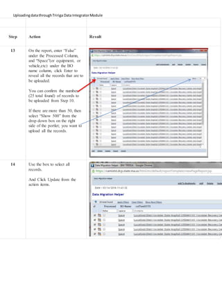 Step by Step - upload process | PDF
