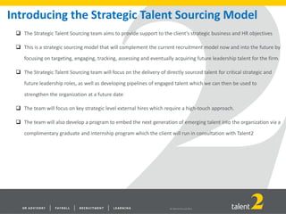An Introduction to Strategic Talent Sourcing | PDF