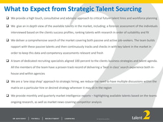 An Introduction to Strategic Talent Sourcing | PDF