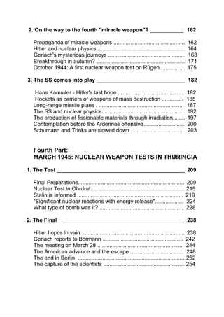 Hitlers Bomb The Secret History Of German Nuclear Weapons Tests Rainer ...