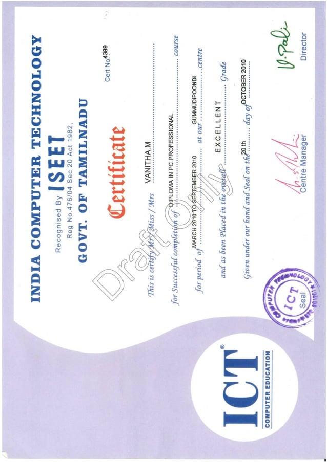 Diploma in PC Professionals | PDF