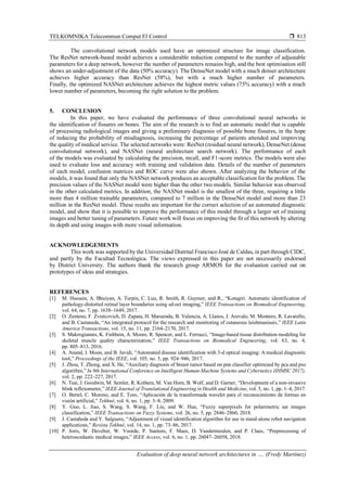 Evaluation of deep neural network architectures in the identification of bone fissures | PDF