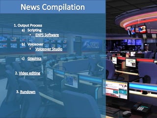 Process of News gathering and Presentation | PPTX