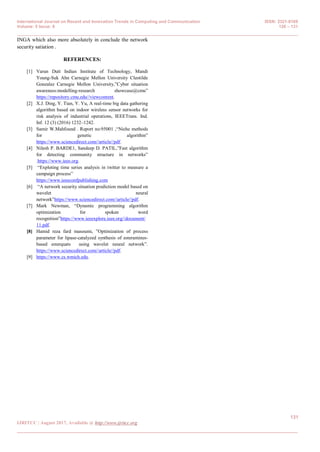 Optimized Parameter of Wavelet Neural Network (WNN) using INGA | PDF | Genetics | Science