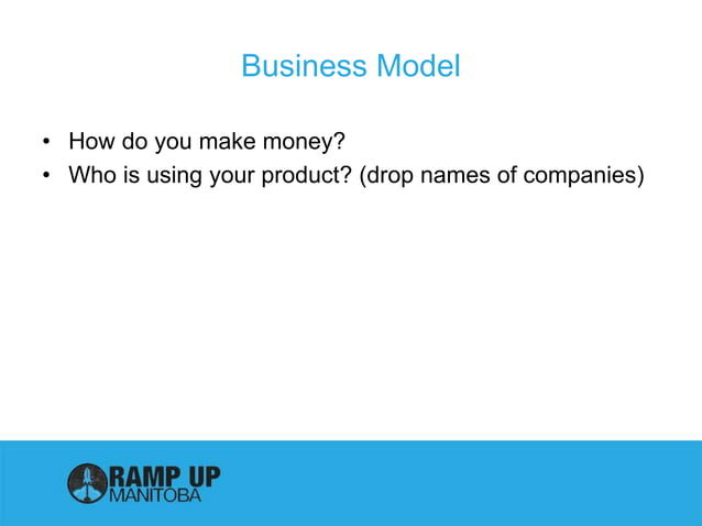Ramp Up Weekend Pitch Deck | PPT