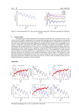 State of charge estimation for lithium-ion batteries connected in ...