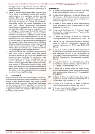 A Study of Deep Learning Applications | PDF