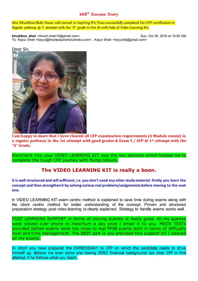 271+ success story | PDF