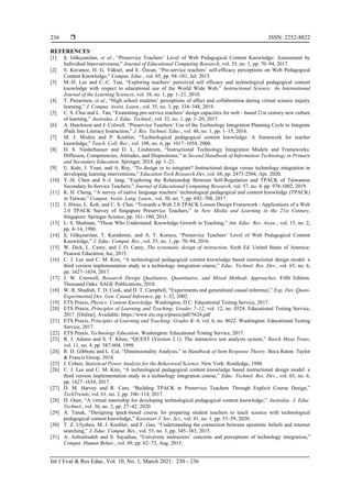 The effects of instructional design based web course on pre-service ...