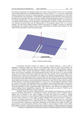Frequency reconfigurable microstrip patch antenna for multiband applications | PDF