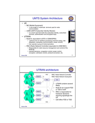 overview for umts | PDF