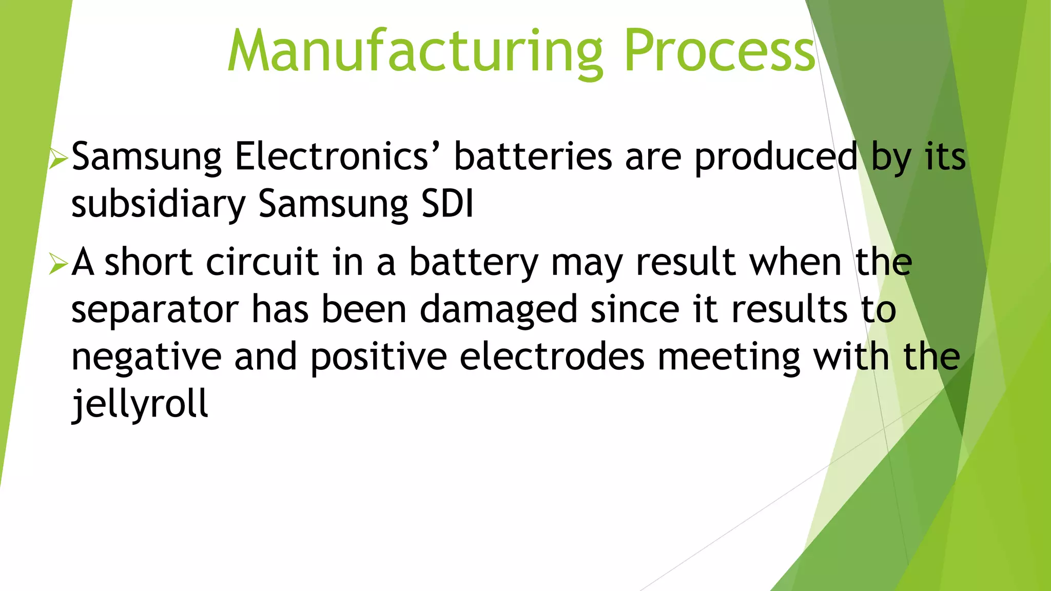 Case Study: Why Glaxy Note 7 Had Battery Defects? | PPT