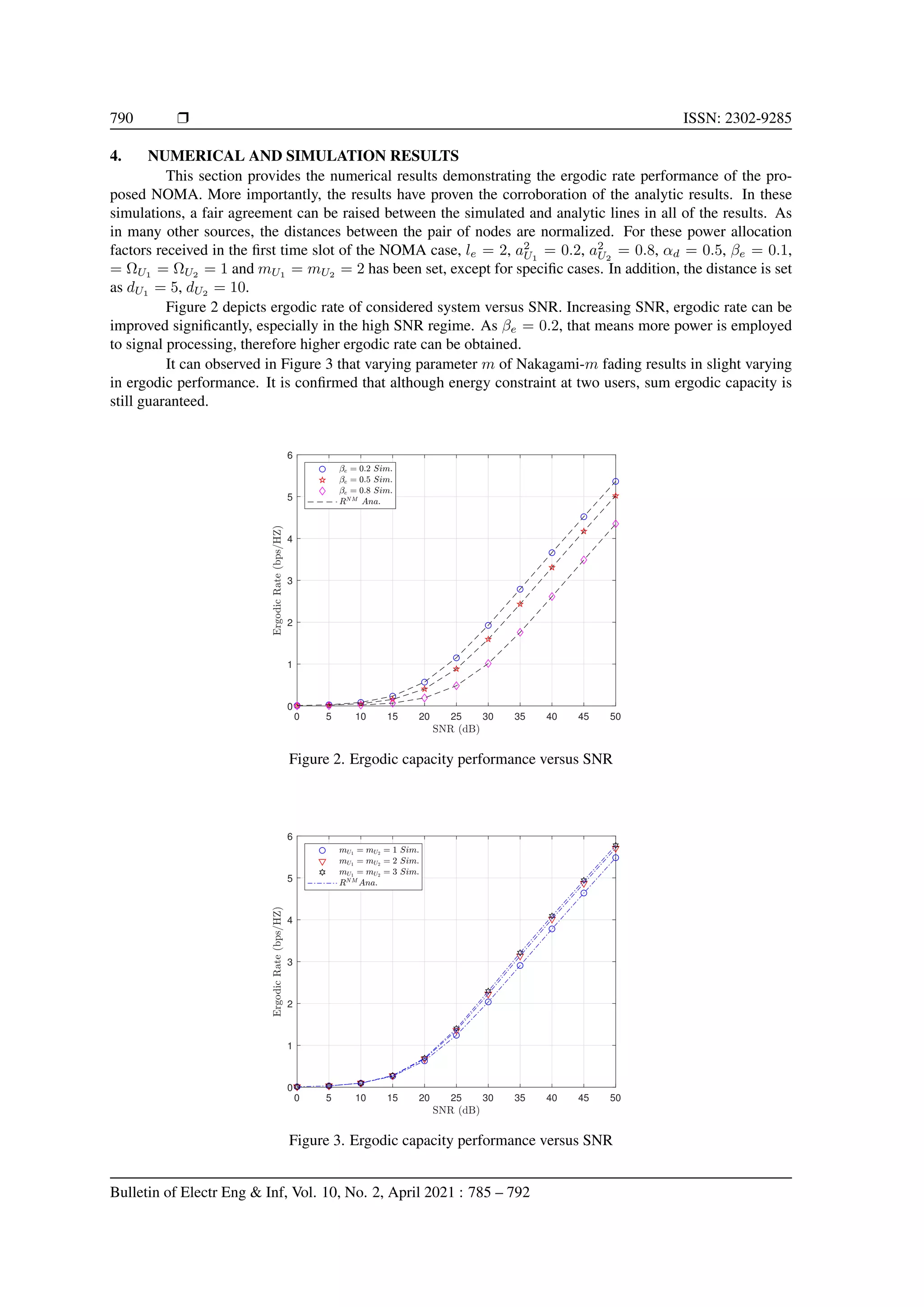 Benefiting wireless power transfer scheme in power domain based multiple access: ergodic rate ...