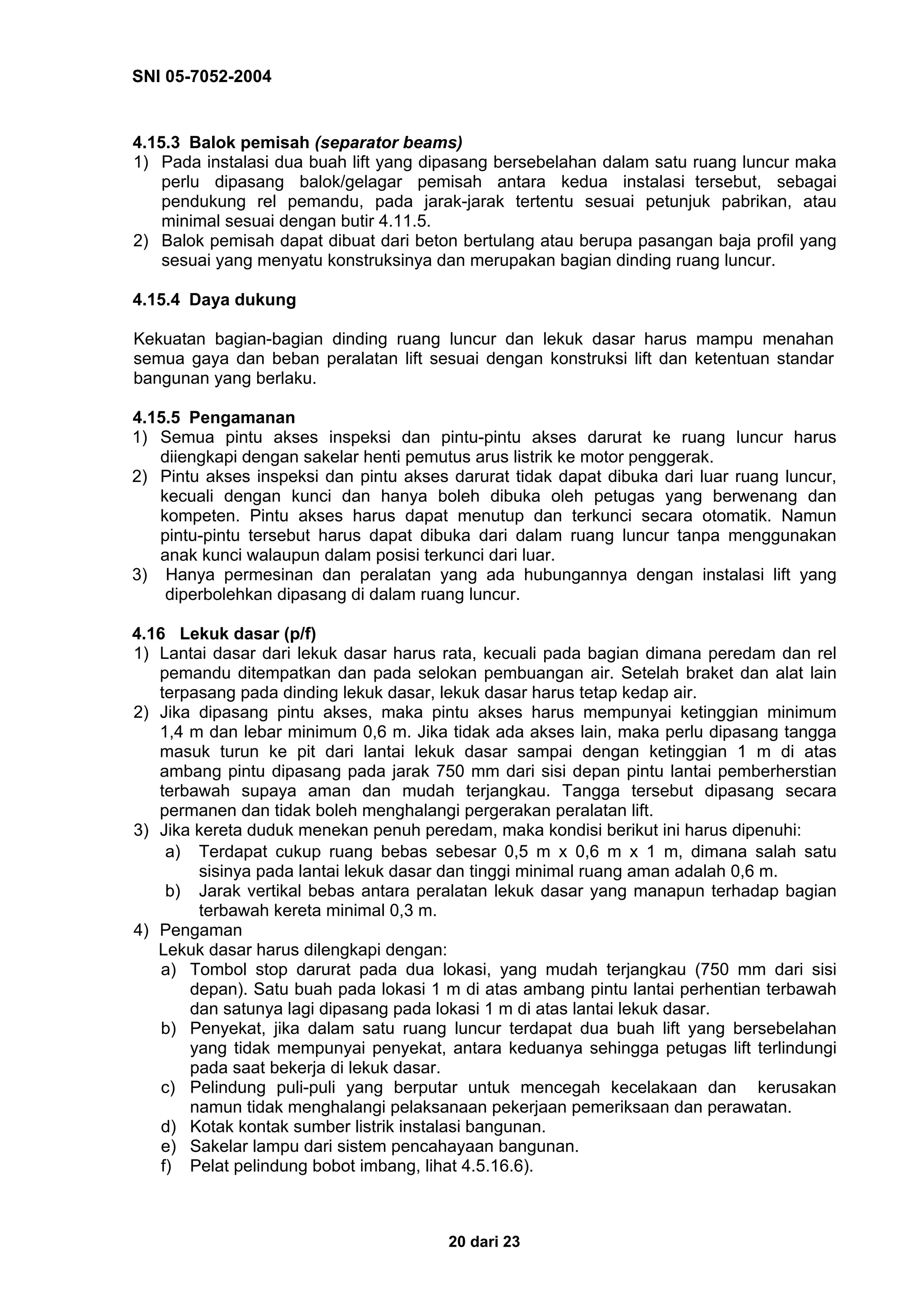 272367230 sni-08-0460-2004-lift-penumpang | PDF