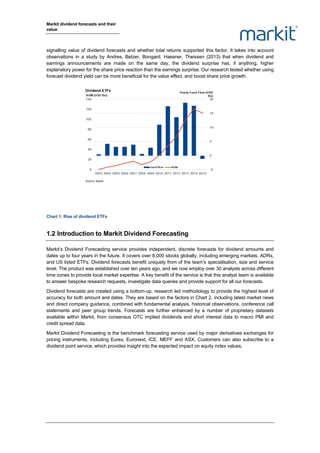 Markit dividend forecasts and their value | PDF