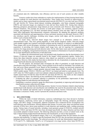 Multi-granularity tooth analysis via YOLO-based object detection models ...