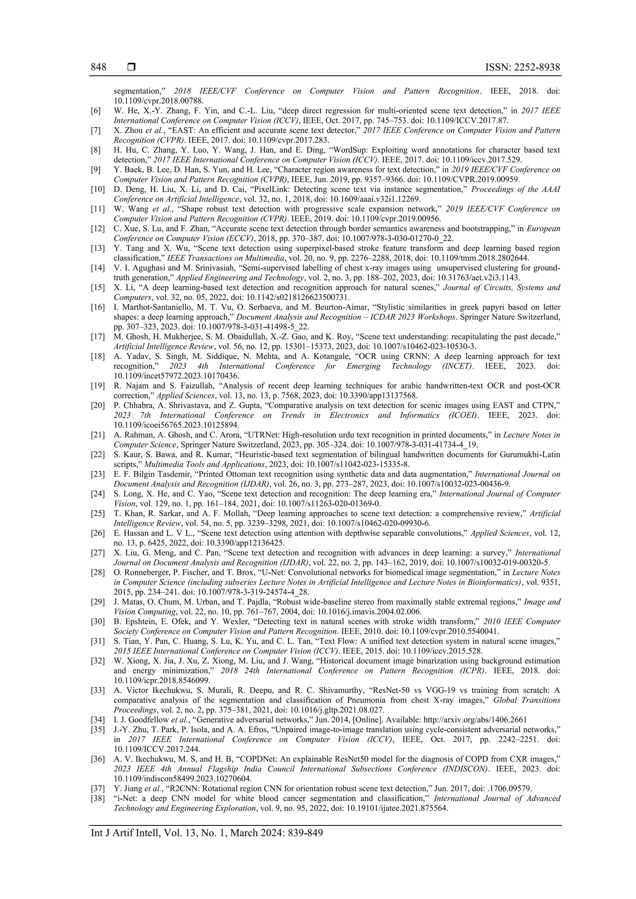 CRNN model for text detection and classification from natural scenes | PDF