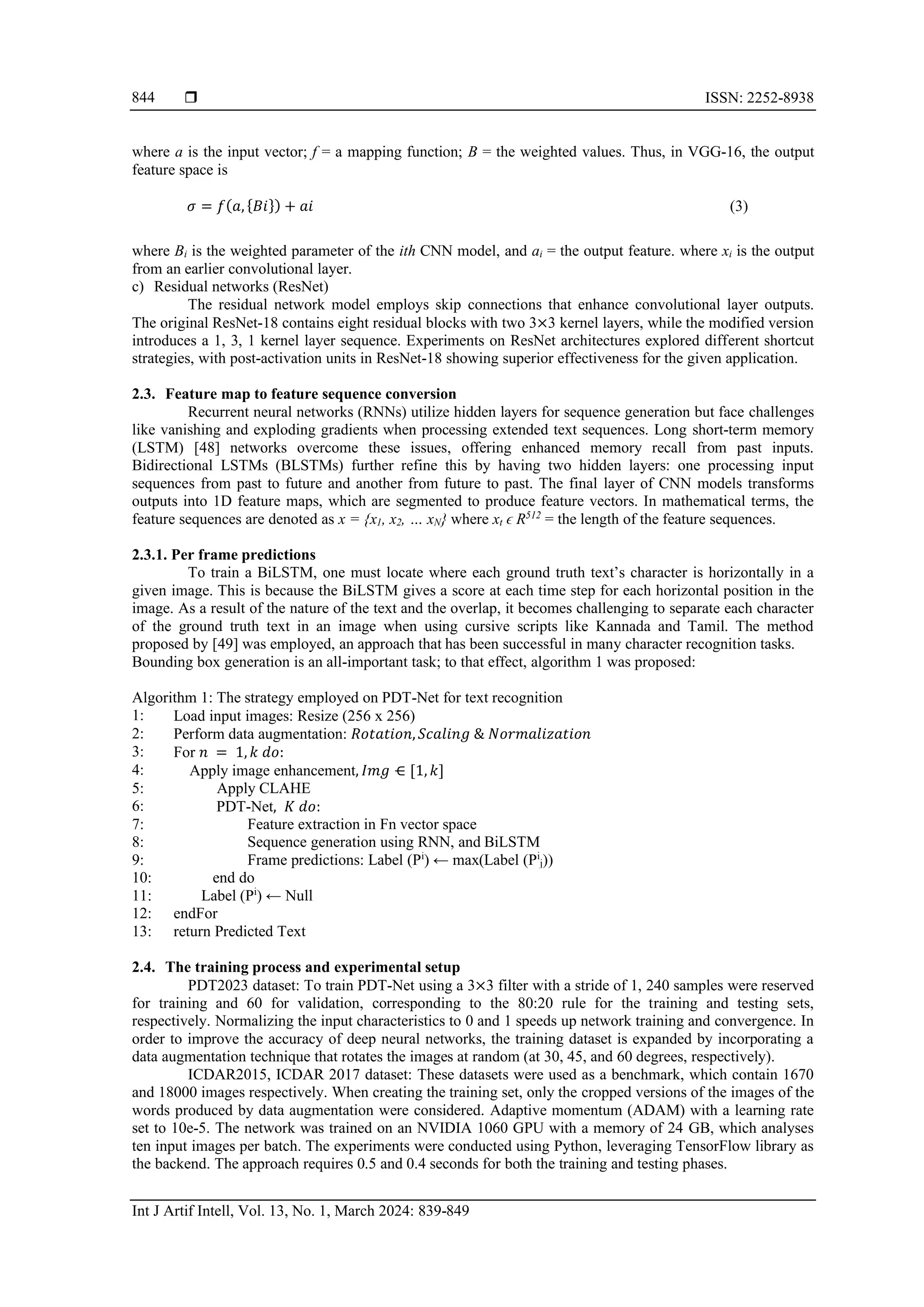 CRNN model for text detection and classification from natural scenes | PDF
