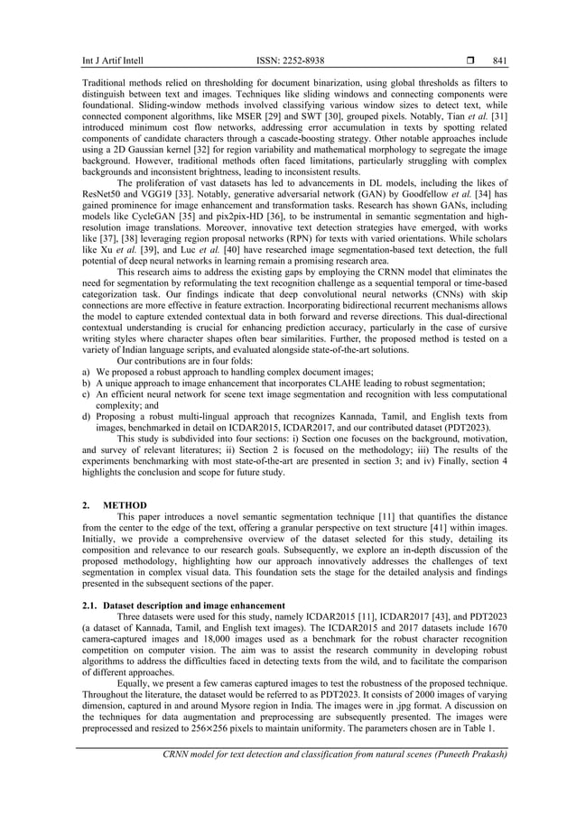 CRNN model for text detection and classification from natural scenes | PDF