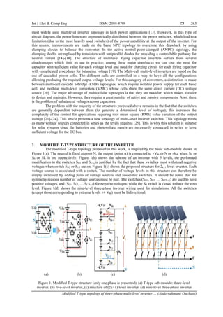 Modified T-type topology of three-phase multi-level inverter for photovoltaic systems | PDF ...