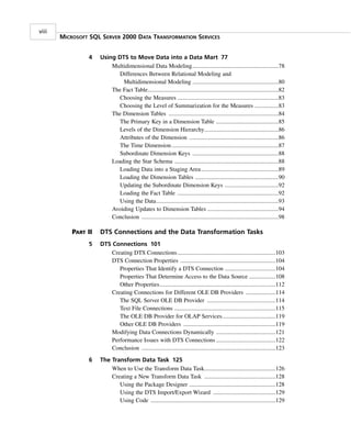 Microsoft Sql Server 2000 Data Transformation Services Timothy Peterson ...