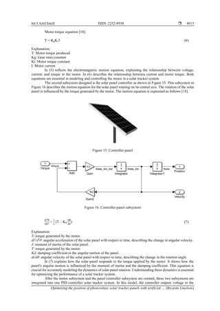 Optimizing the position of photovoltaic solar tracker panels with ...