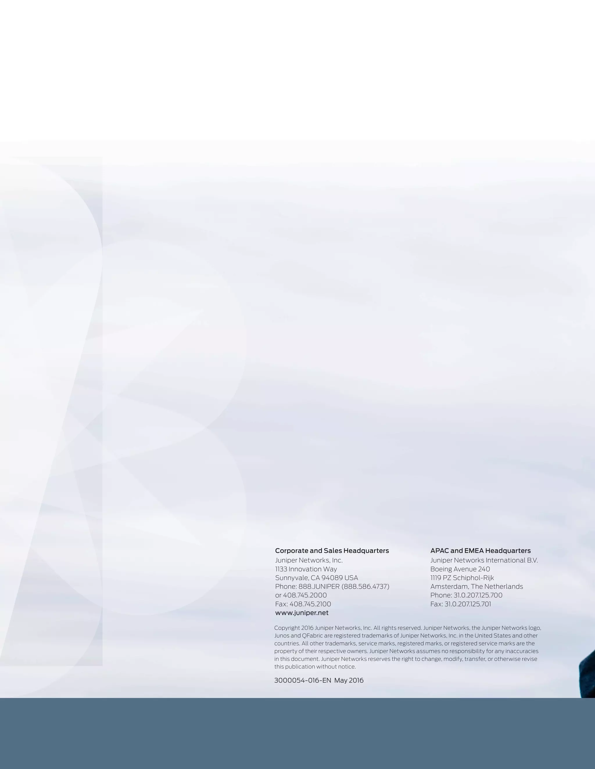 Juniper Company Profile | PDF